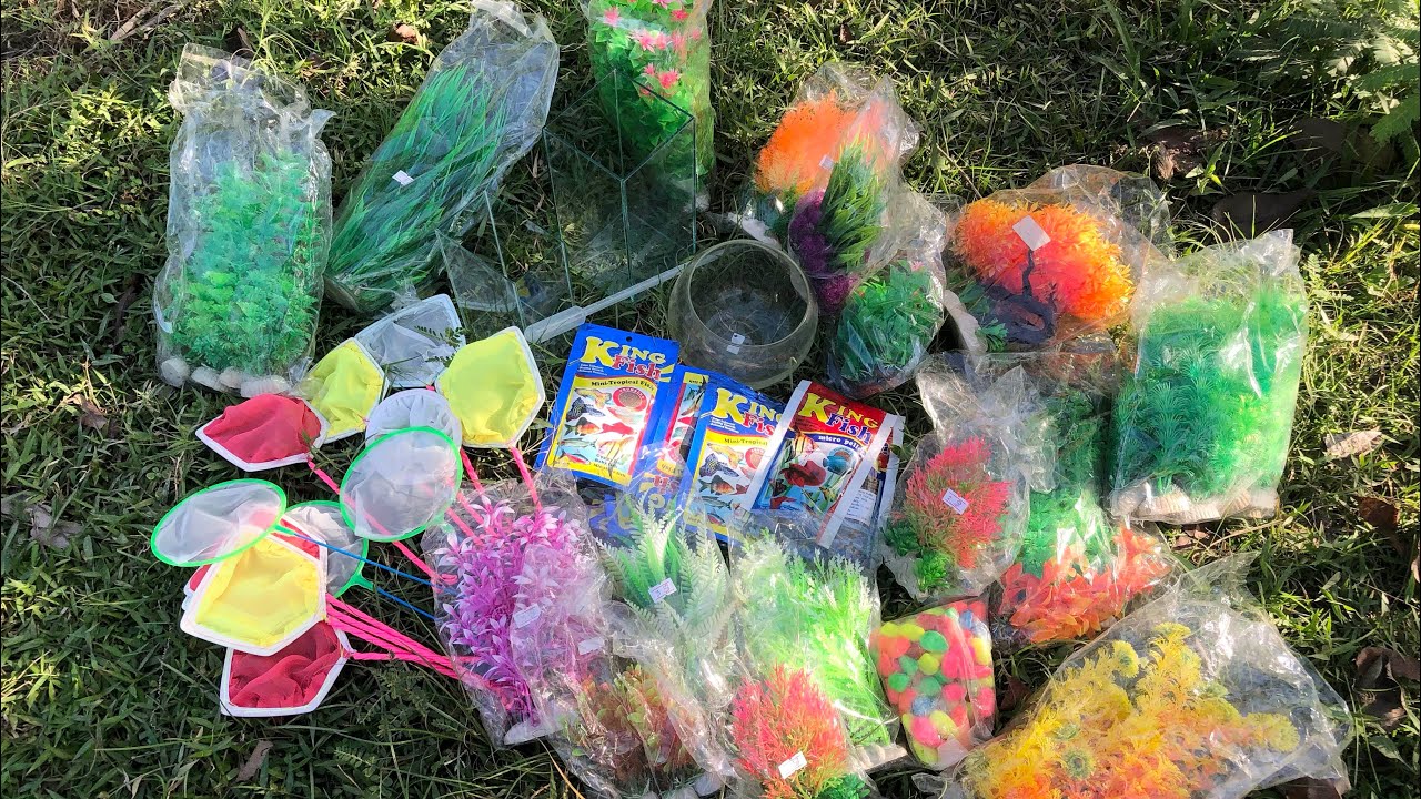 សម្ភារៈតាំងទូត្រីស្អាតៗ ស្មៅជ័រពណ៌ចម្រុះ | Various Useful Items For Our ...