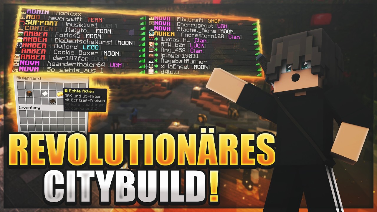 Dieser CITYBUILD ist REVOLUTIONÄR!😱 (1.21.10+) | Minecraft Server ...