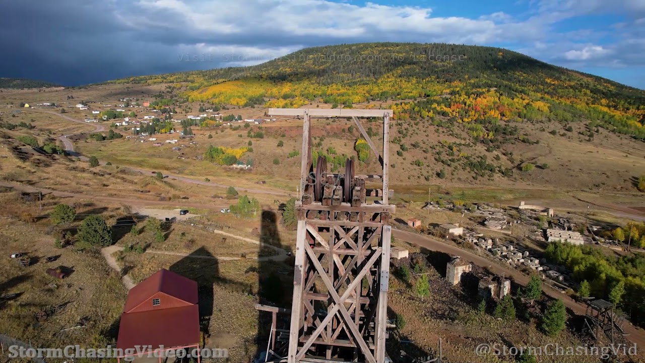 Victor, CO BREATHTAKING Aerials of Fall Colors - 10/2/2021 - YouTube