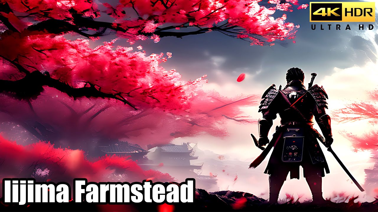 Iijima Farmstead Ghost Of Tsushima PC 4K HDR 60fps #ghostoftsushima # ...