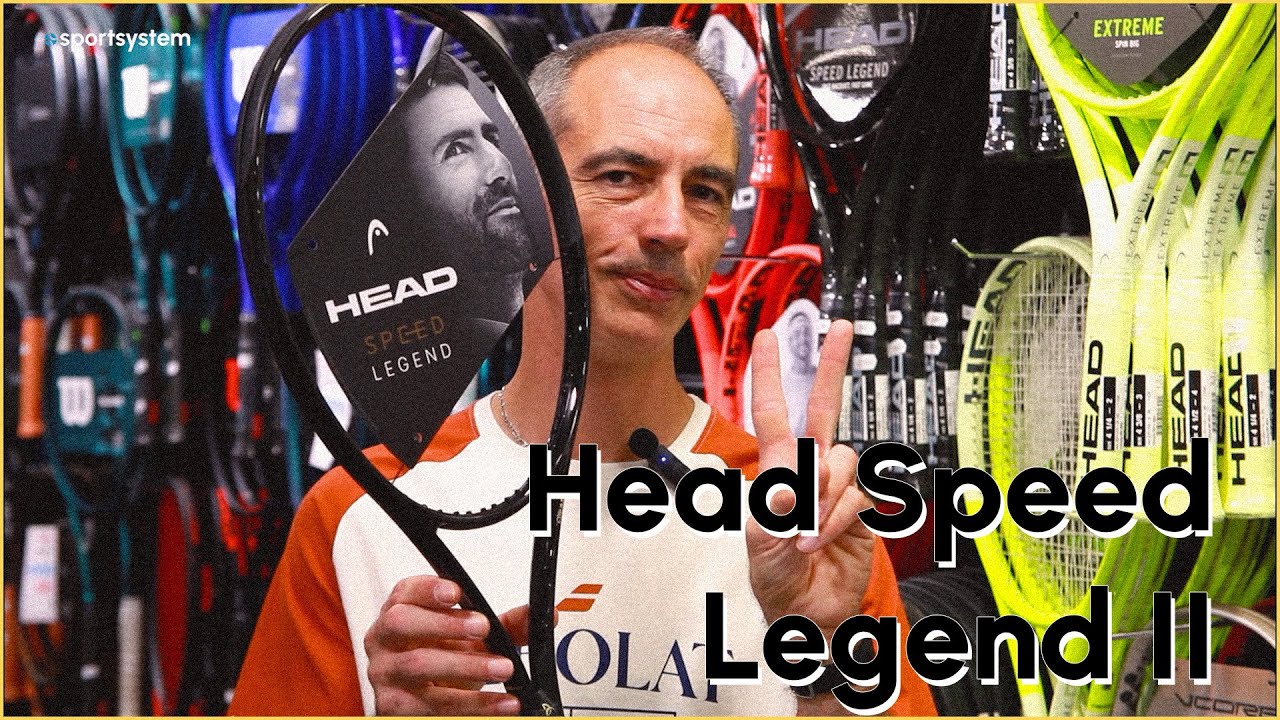 HEAD SPEED LEGEND II NOVAK DJOKOVIC - SPORTSYSTEM - YouTube
