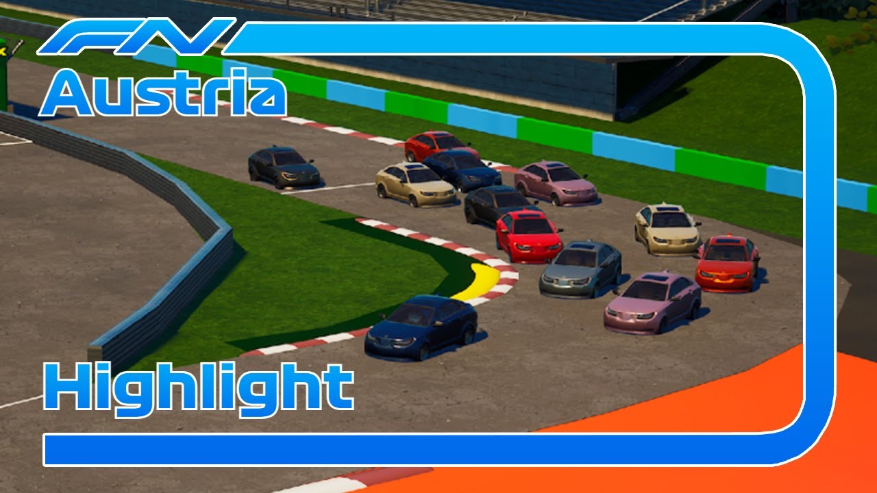 Fortnite F1 Racing (Formula Nitro Season 4 Austria Lap 1 Clip) - YouTube