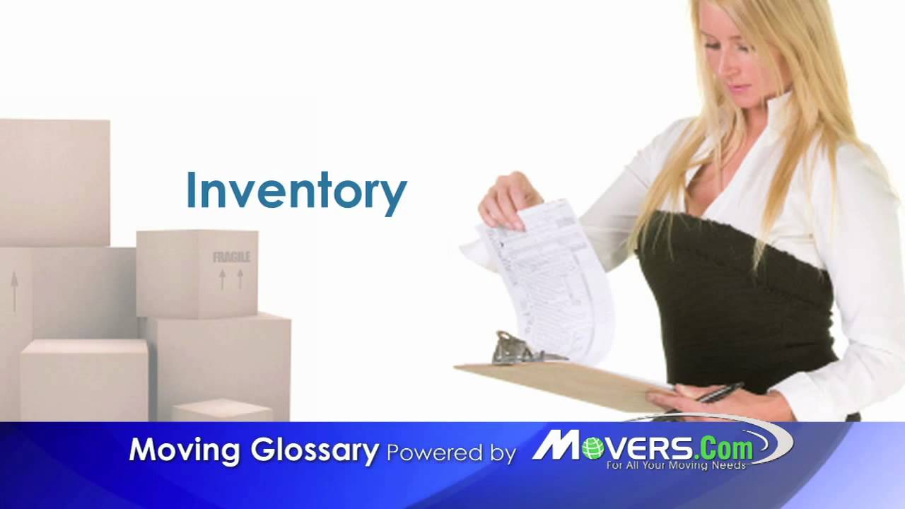 Inventory - Moving Glossary - Movers.com - YouTube
