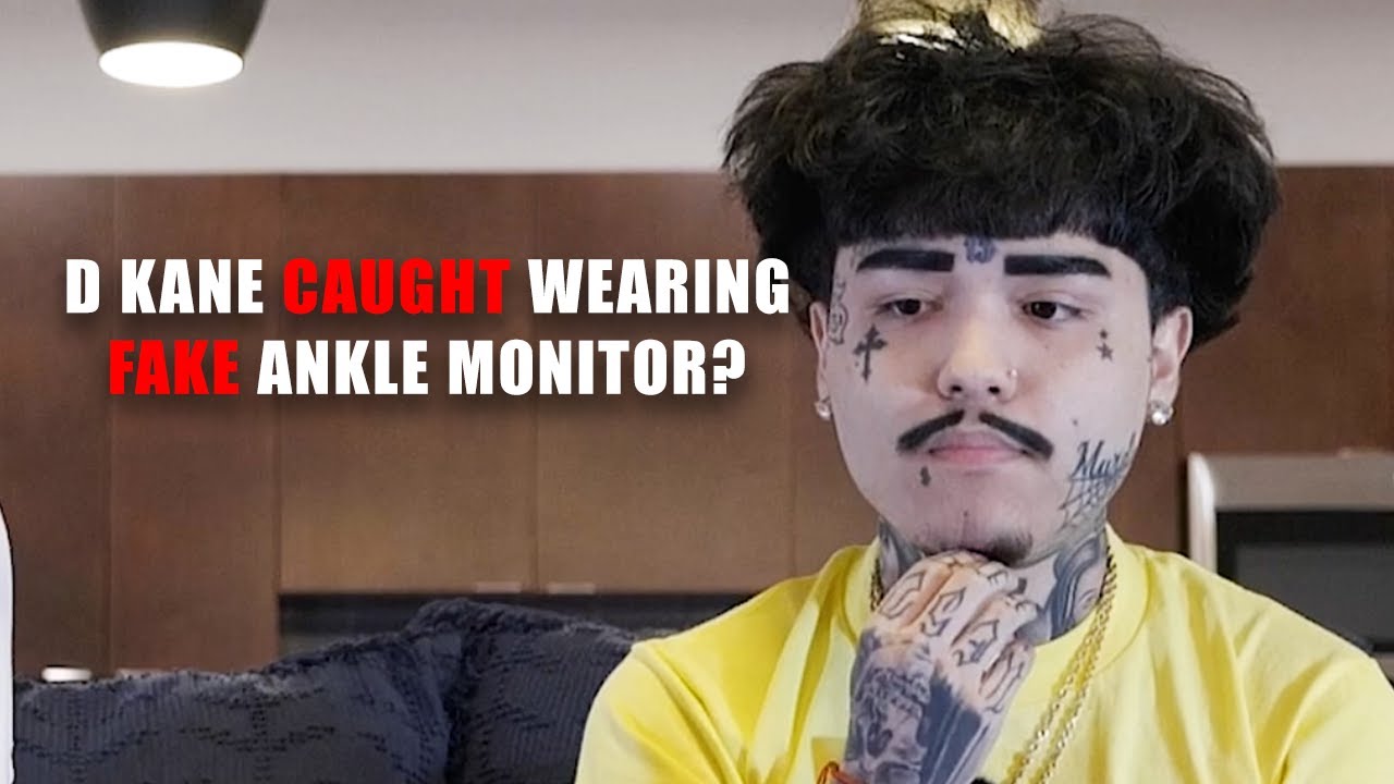 D Kane caught wearing fake ankle monitor from TikTok shop? - YouTube