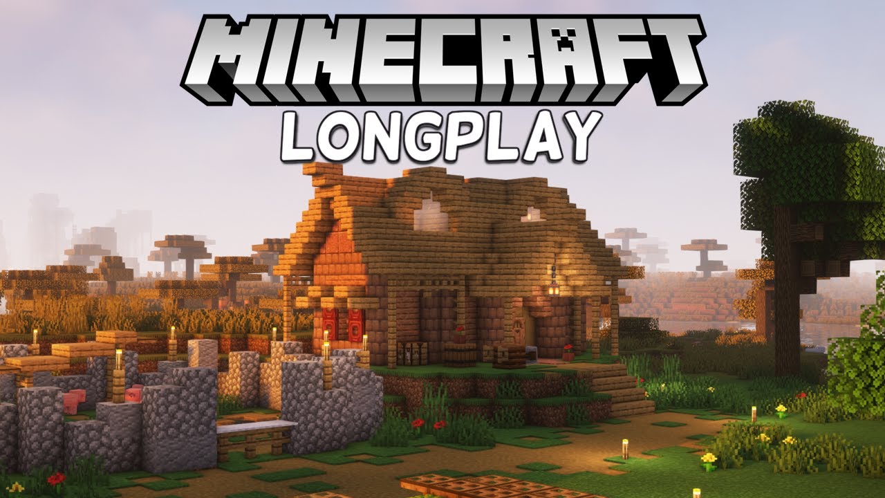 Relaxing Minecraft Longplay | Cozy Farm Shack (No Commentary) - YouTube