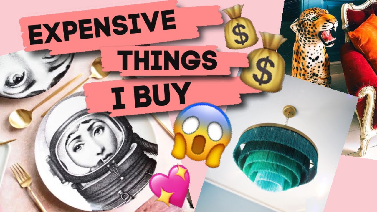 Five Ridiculously Expensive Things I Spend My Money On! - YouTube