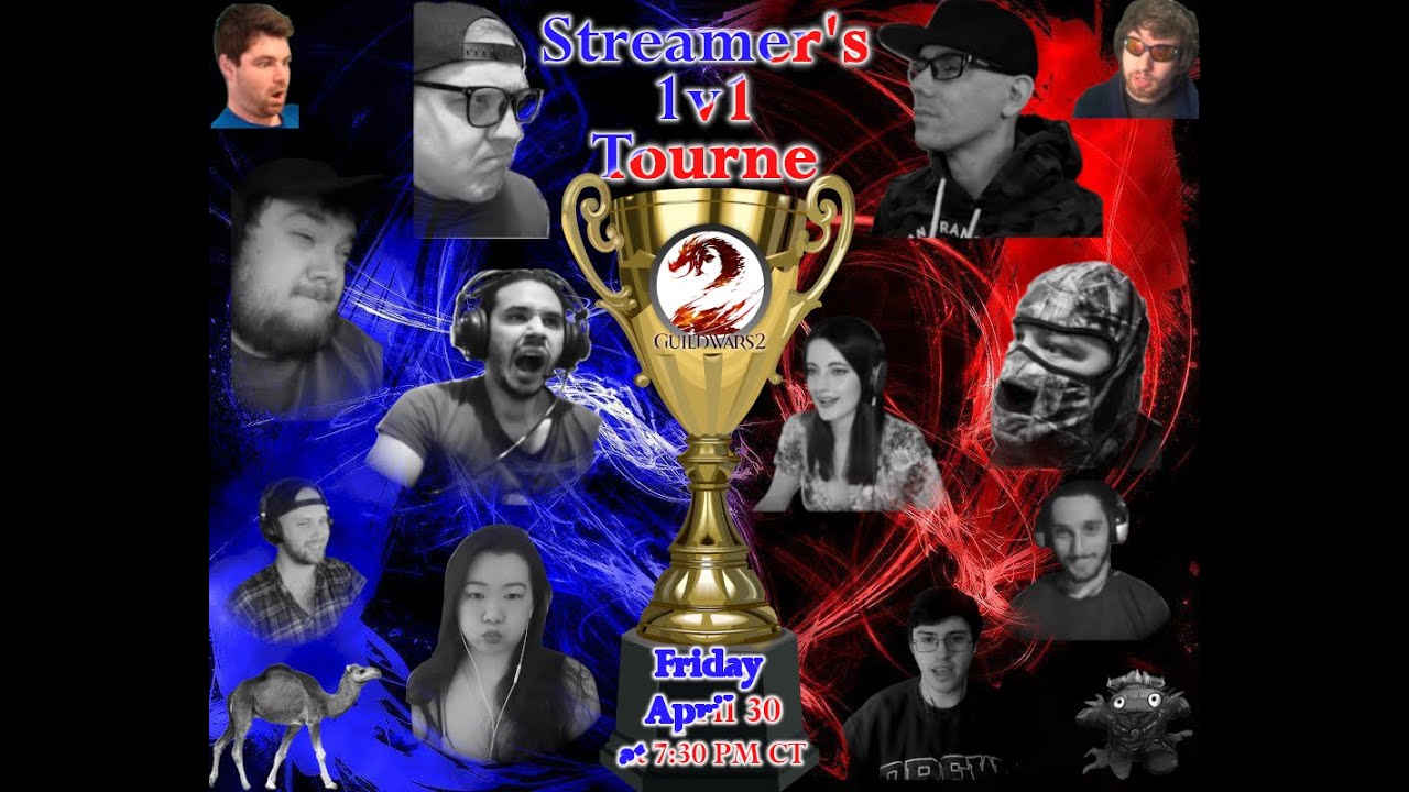 GW2 Streamer 1v1 PvP Tourney - YouTube