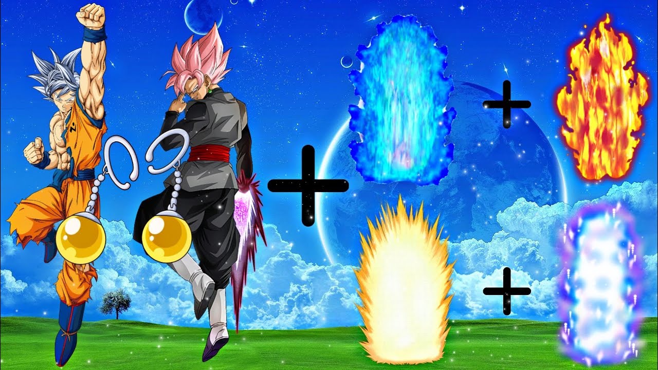 Who is Strong ? Goku + Goku Black in SSJ*SSJB*SSJG*UI 🔥 - YouTube