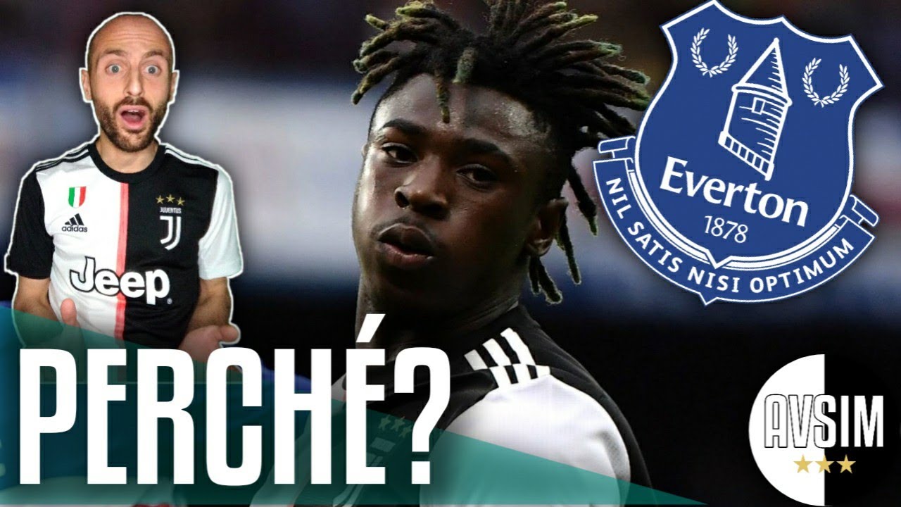 Kean all'Everton? Perché la Juve vuole venderlo ||| Mercato Avsim - YouTube
