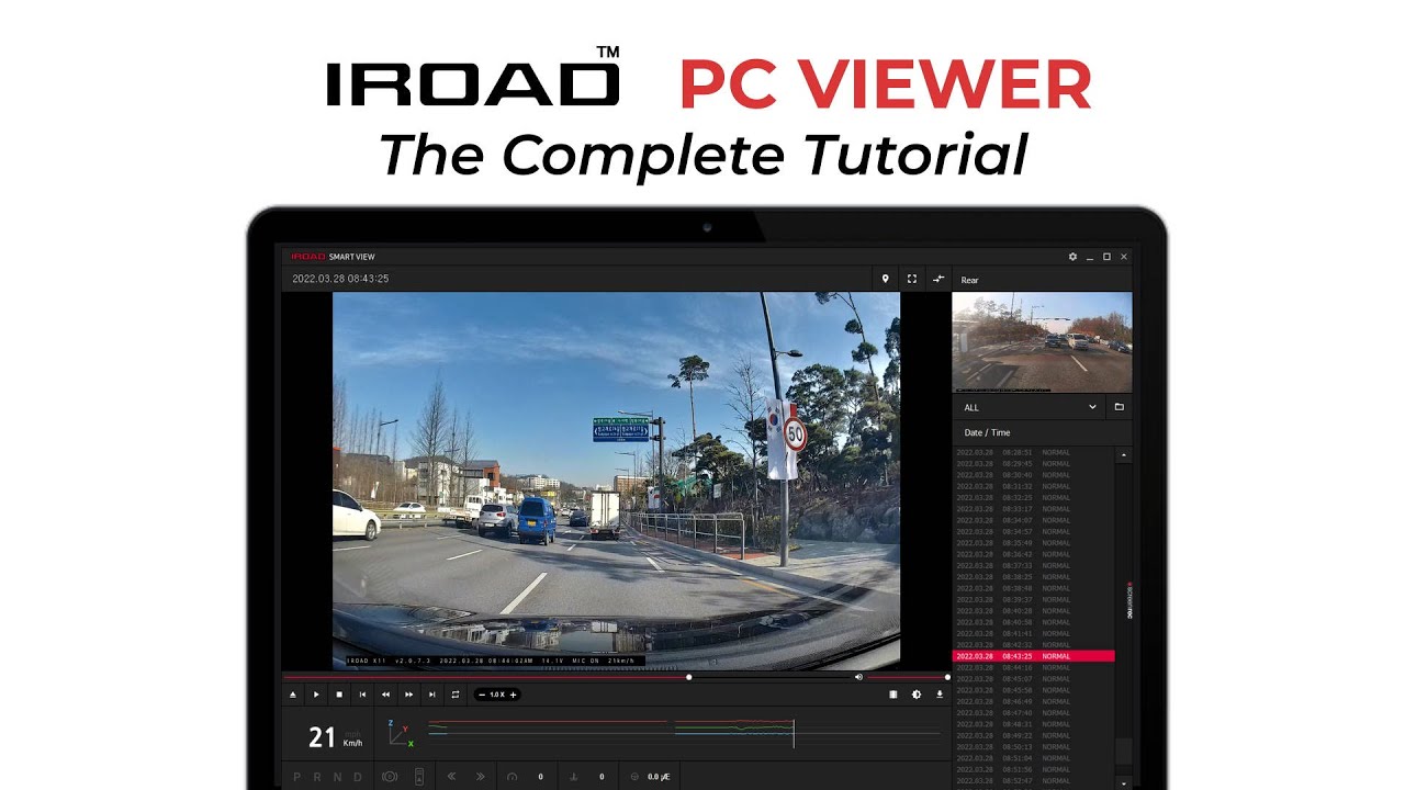 IROAD PC Viewer Tutorial [2022] - YouTube