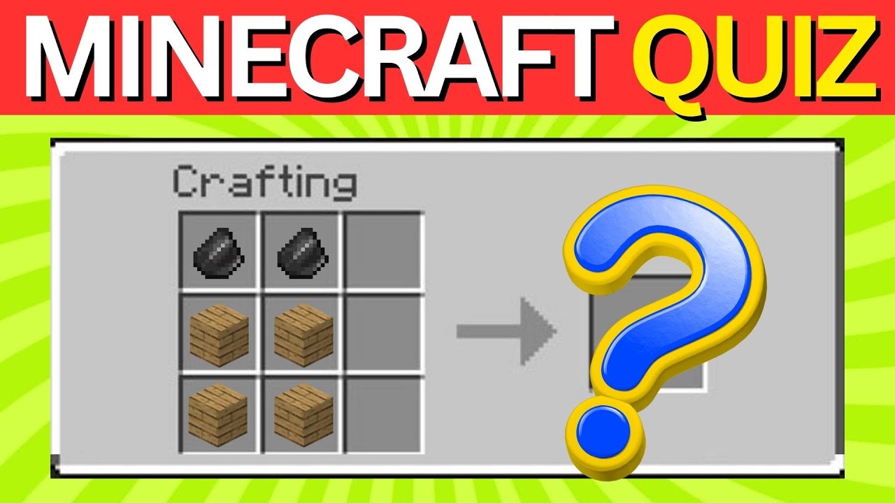 Guess The MINECRAFT Item (HARD) | Brewing & Crafting Recipes - YouTube