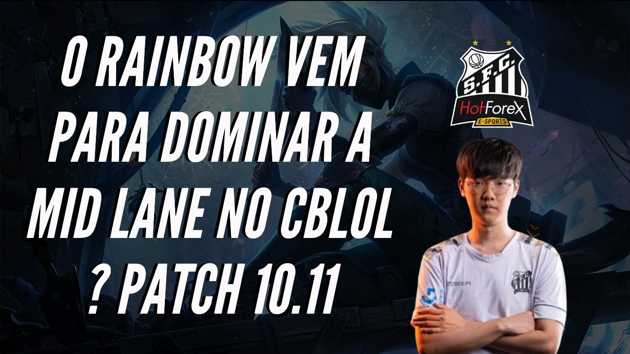 RAINBOW VEM PARA DOMINAR A MID LANE NO CBLOL 2020 ? - LOL REPLAYS ...