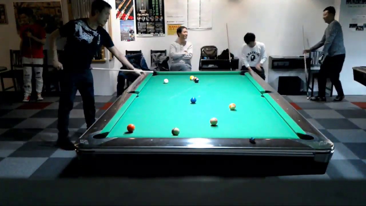 大阪 ビリヤードBRO ワールドプレイヤー集結 羅立文・KO PING-YI ・張榮麟 - YouTube