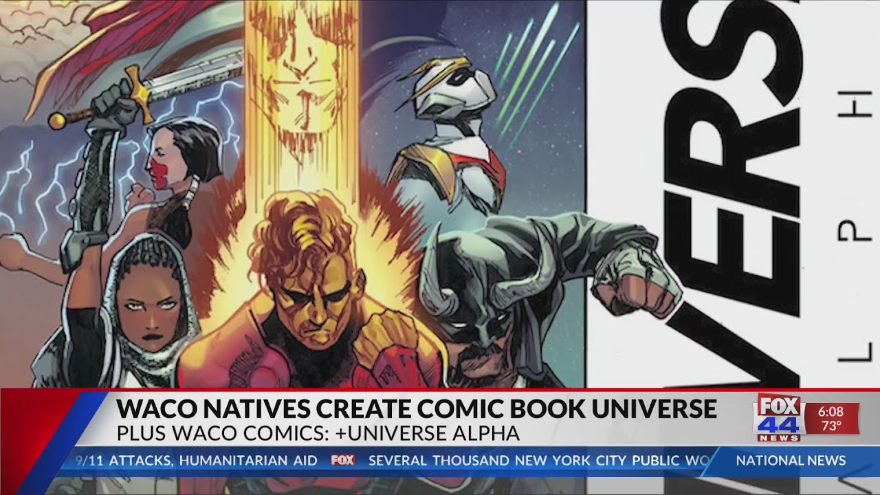 Waco Natives Create Comic Book Universe - YouTube