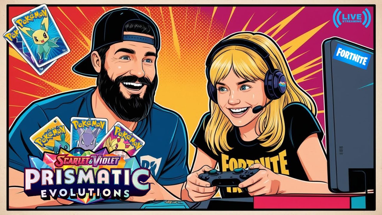 SURPRISE! We're addicted to Fortnite! (Then opening a Prismatic ...