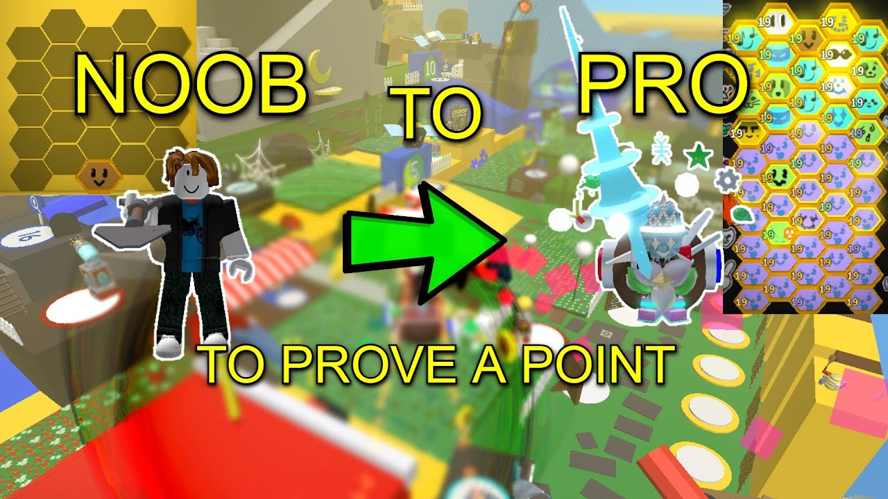 NOOB to PRO | Bee Swarm Simulator - YouTube