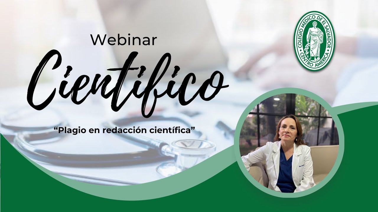WEBINAR CIENTÍFICO "Plagio en redacción científica" - YouTube