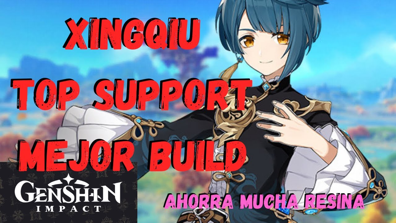 [Genshin Impact] XINGQIU TOP SUPPORT BUILD OP, y de regalo ahorras ...
