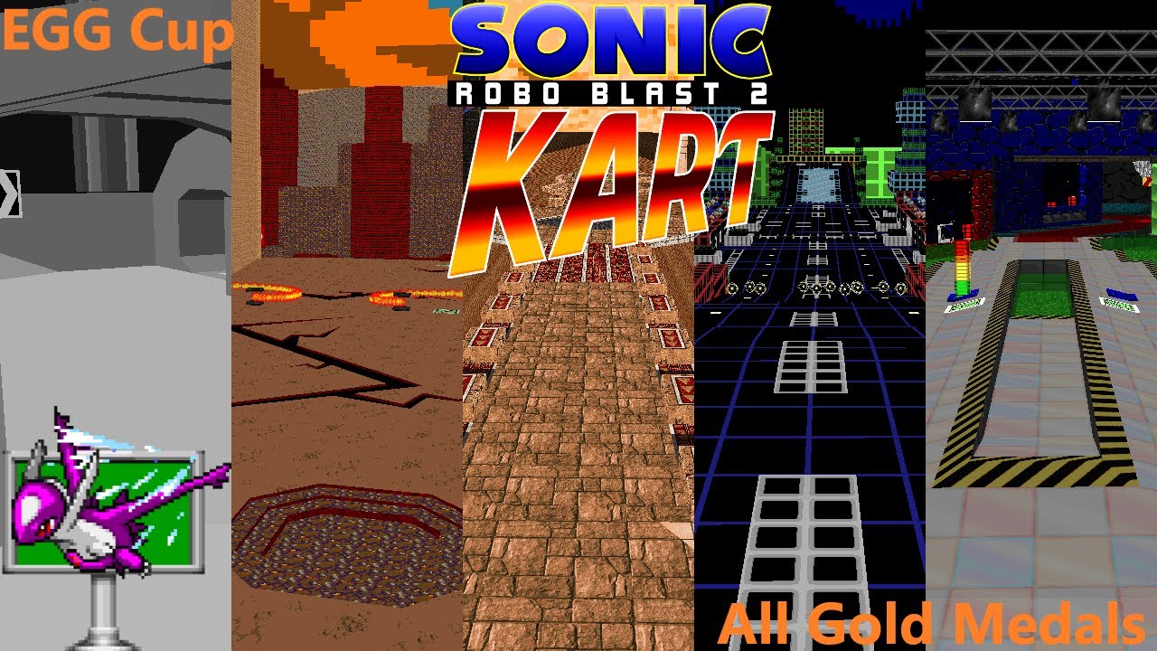 sonic robo blast 2 part 8 srb2k egg cup time trial - YouTube