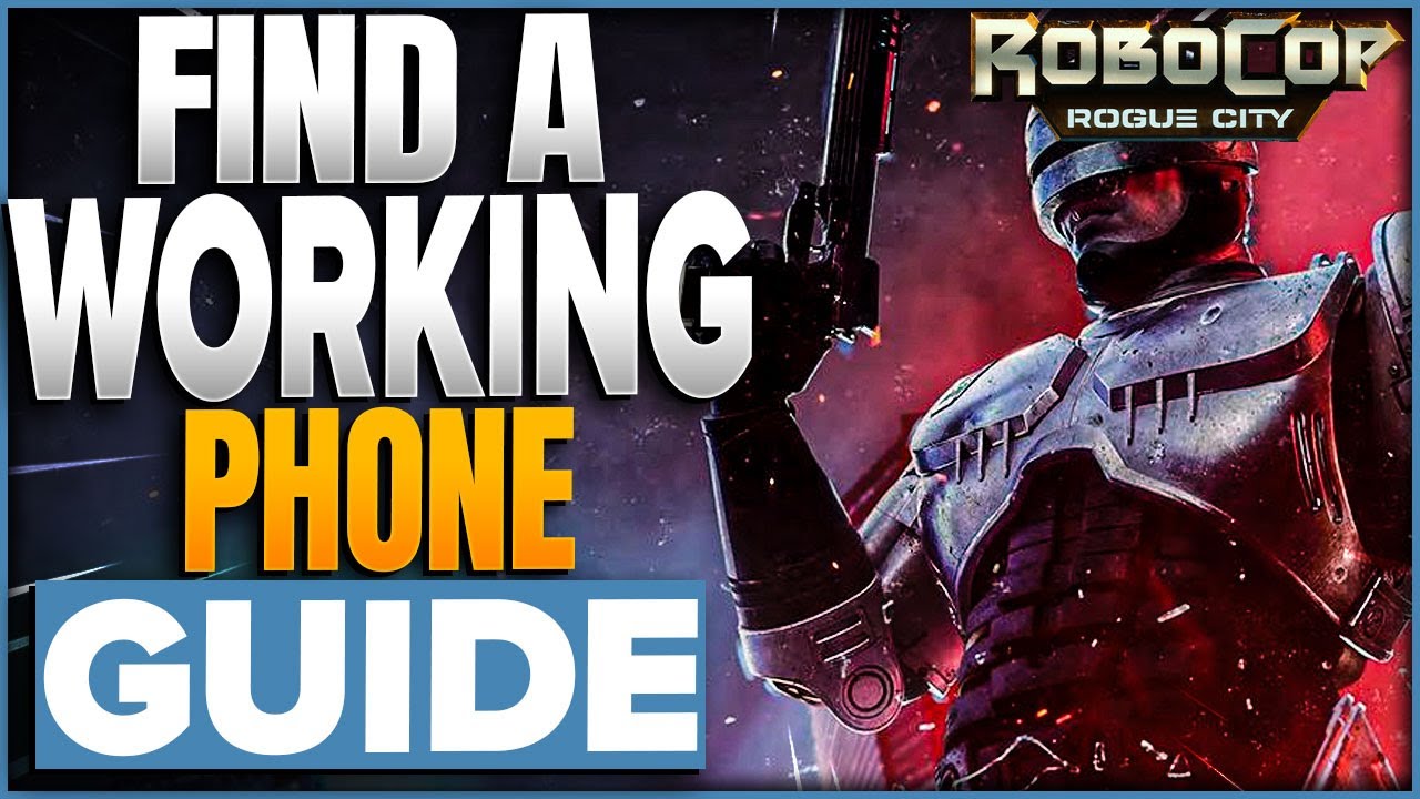 Where To Find A Working Phone Booth In RoboCop Rogue City Discount ...