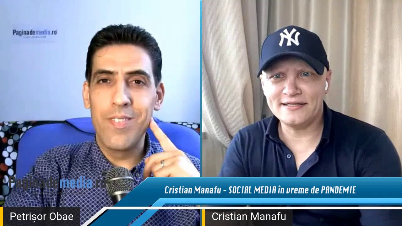 Cristian Manafu - Social Media in criza. Evenimentele dupa izolare ...