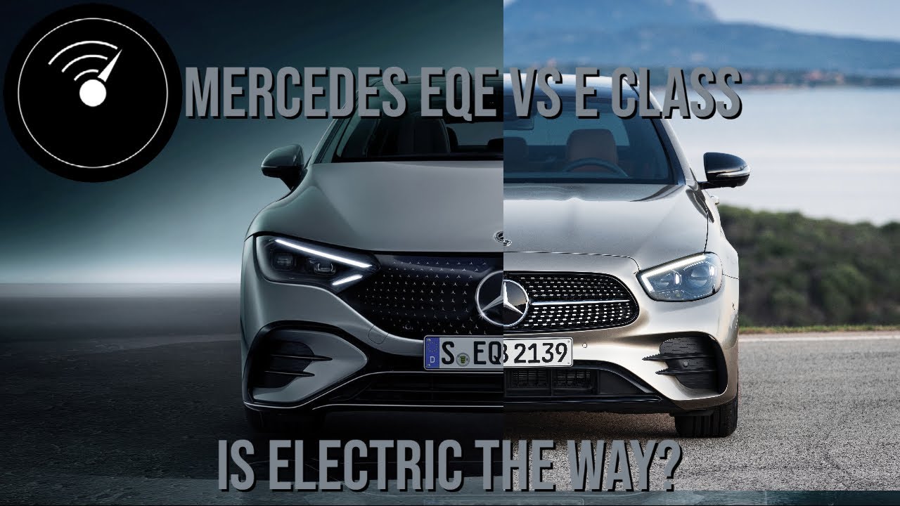 Mercedes EQE vs Mercedes E Class Review - YouTube