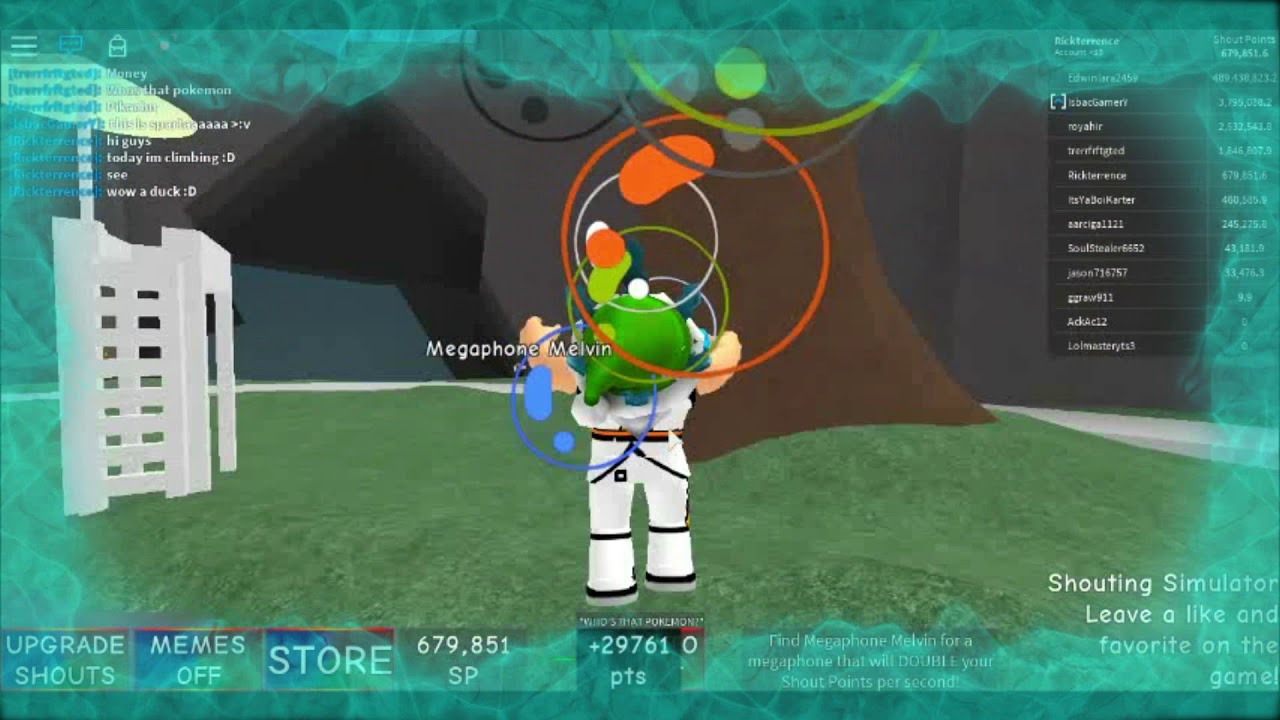 Roblox [Shouting Simulator] - YouTube