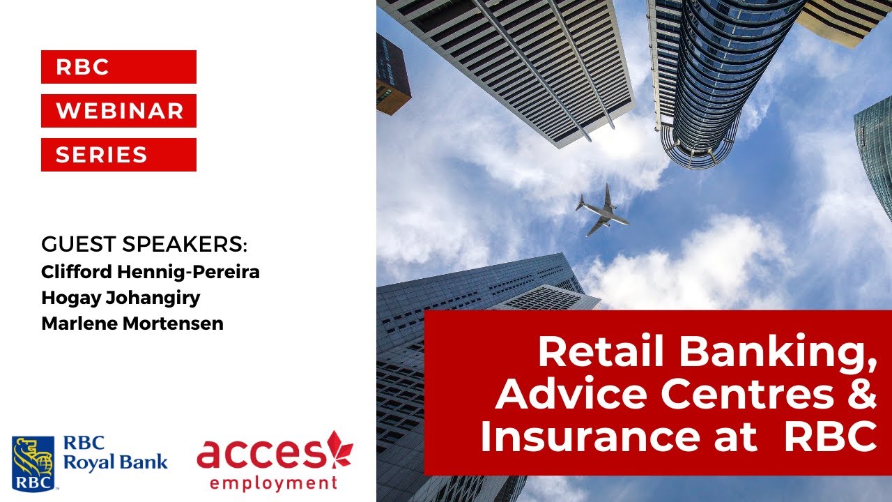 Webinar: Career Paths in Retail Banking, Advice Centres, & Insurance ...