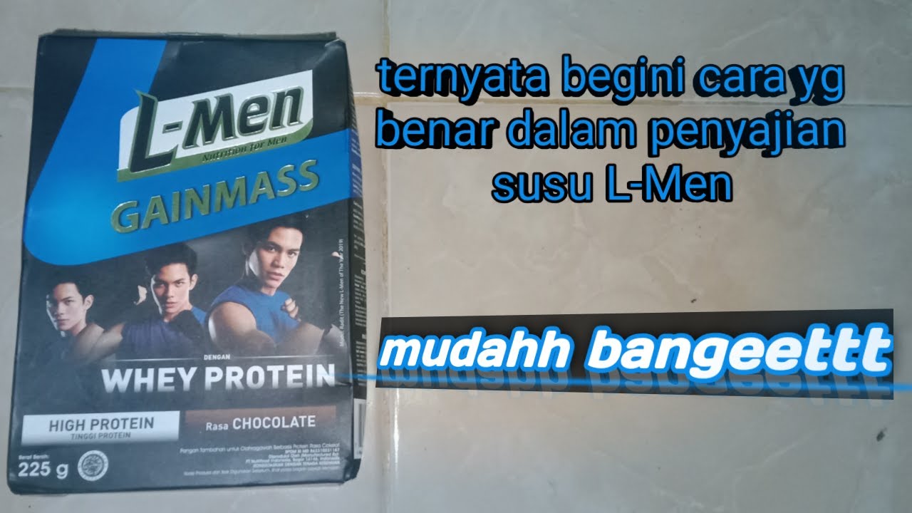 CARA MEMBUAT SUSU L-MEN - YouTube