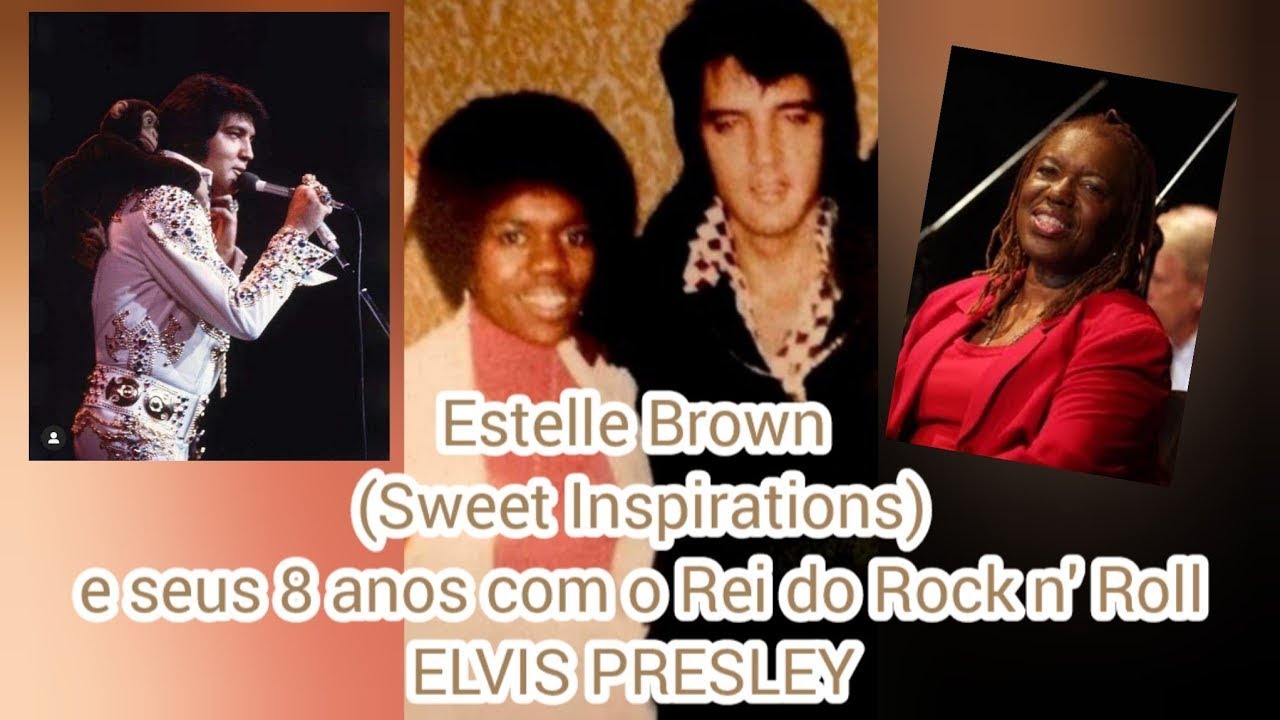 Estelle Brown Ela cantava com Elvis com legendas - YouTube