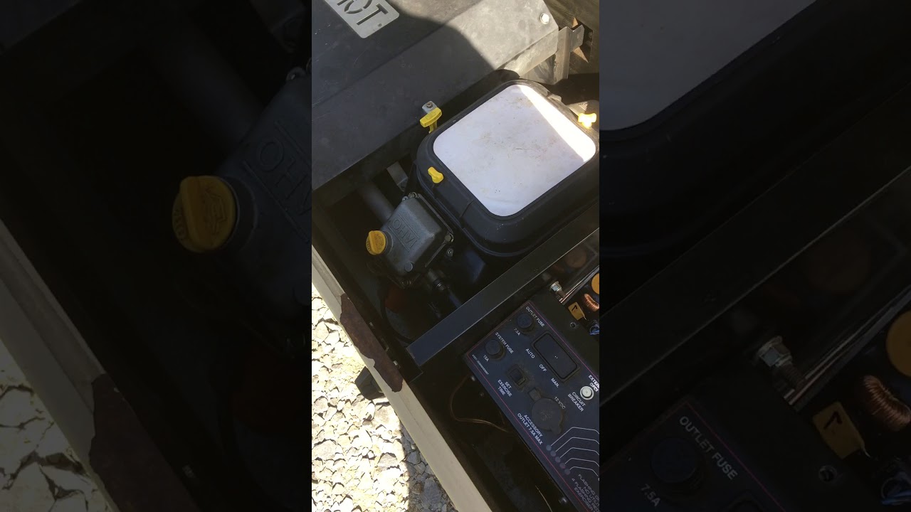 Generac 12 KW Start - YouTube