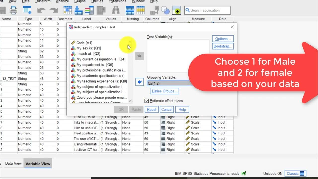 How to calculate Cohen's d value to determine effect size? - YouTube