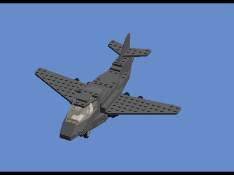 How To Build A Lego B-1b Rockwell Jet 🇺🇸 - YouTube