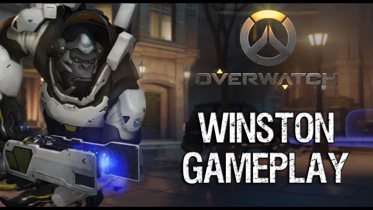 Winston Overwatch Gameplay - YouTube