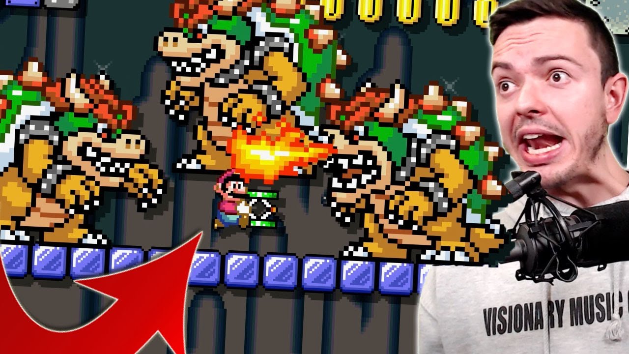 A BOWSER SQUAD JUMPED ME IN SUPER MARIO MAKER 2 [#9] - YouTube