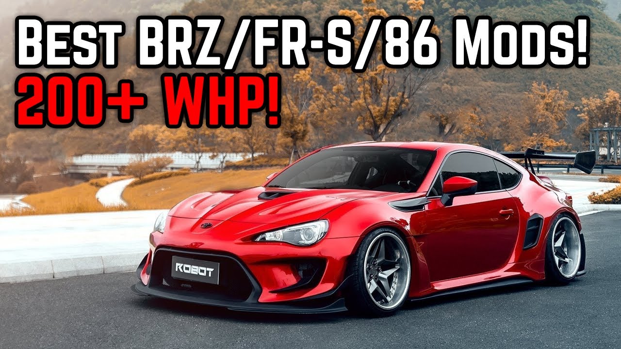 How to Build a 200 WHP+ Subaru BRZ/Toyota 86/Scion FR-S! (FA20 Engine ...
