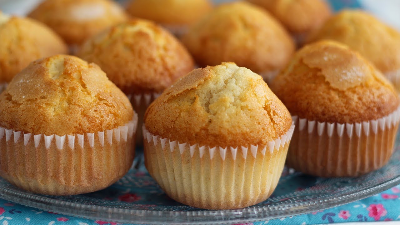 MAGDALENAS RELLENAS DE CHOCOLATE, RECETA MUY FÁCIL - YouTube