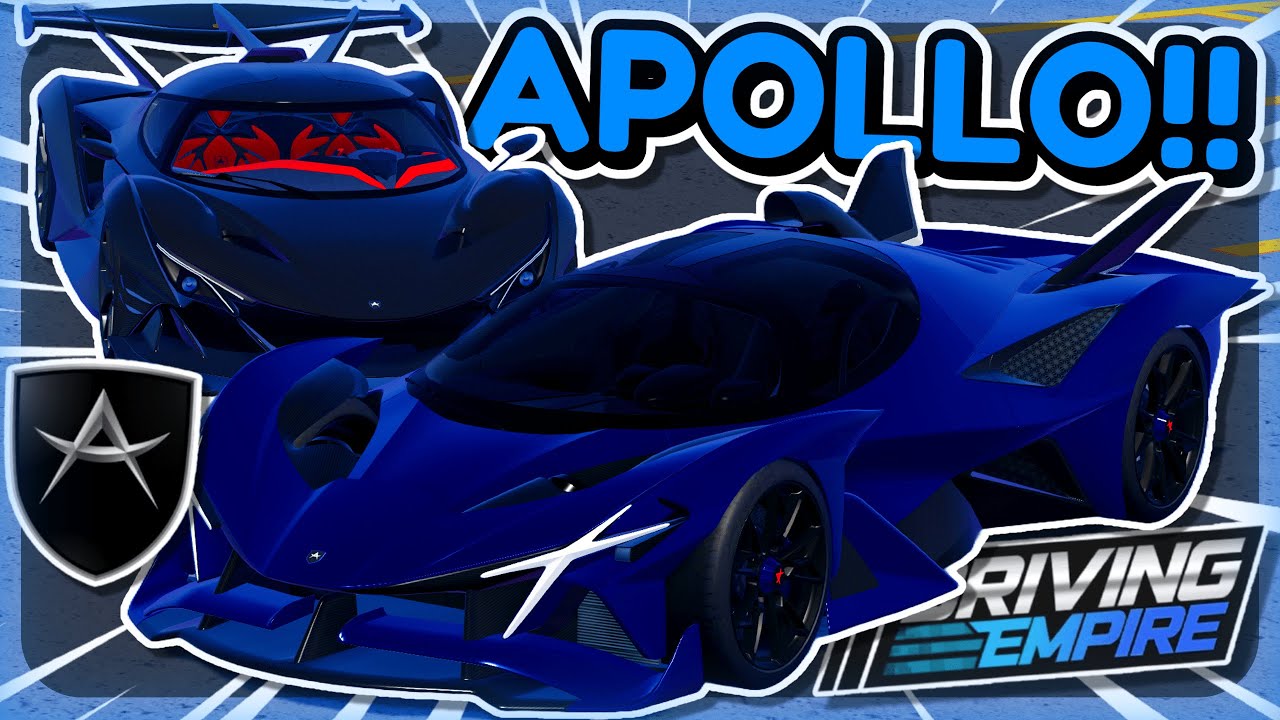 LICENSED APOLLO is NOW IN Driving Empire!! & THEY'RE AMAZING ...