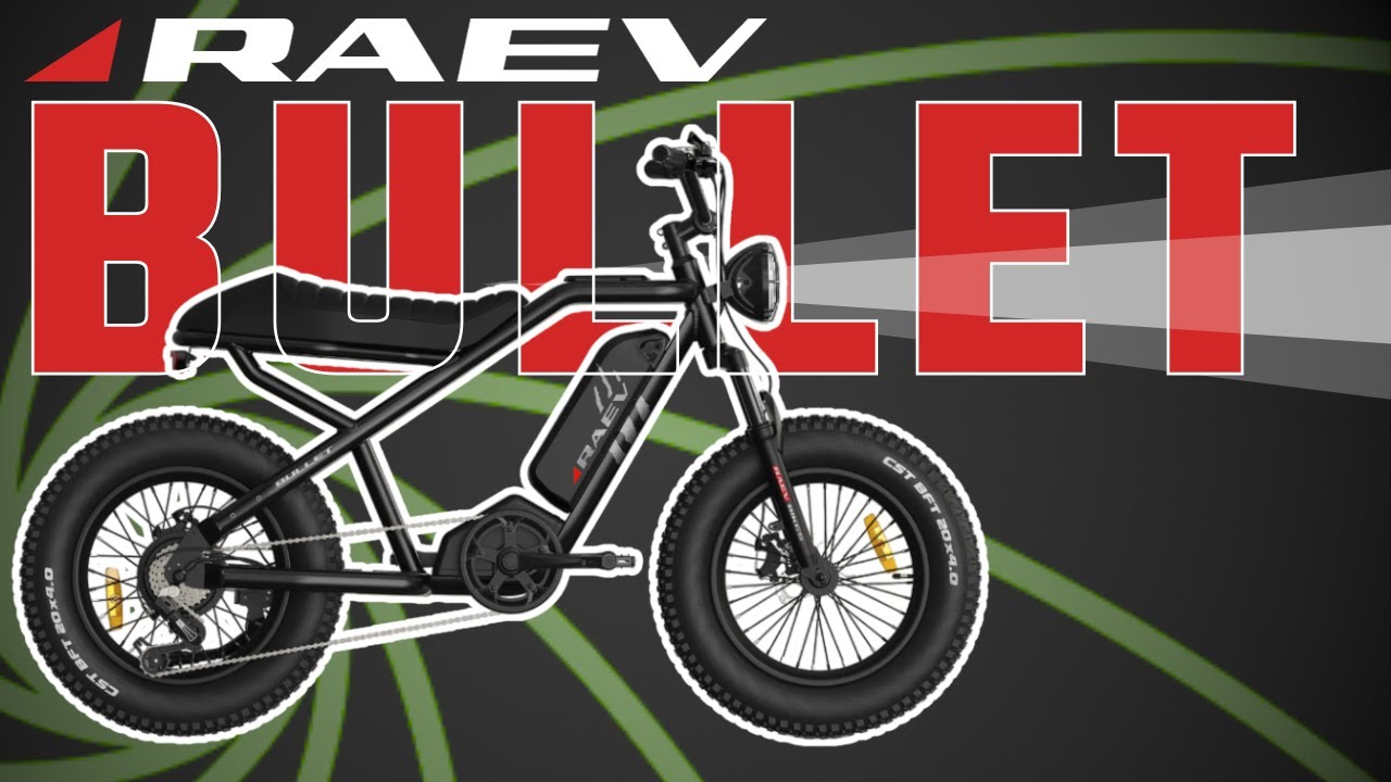 RAEV Bullet - An E-bike Designed to Turn Heads!! 😎 - YouTube