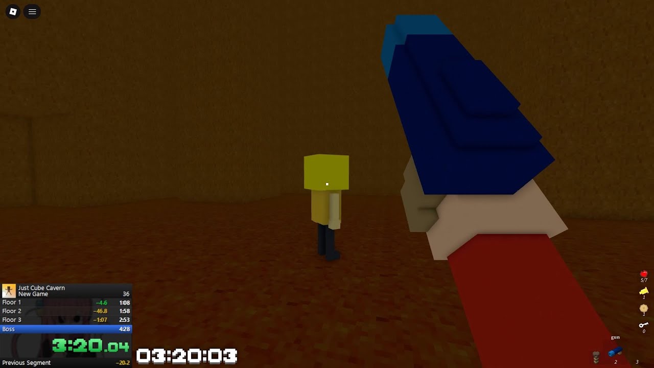 Just Cube Cavern - Yellow Dungeon NG (3:22.00) - YouTube
