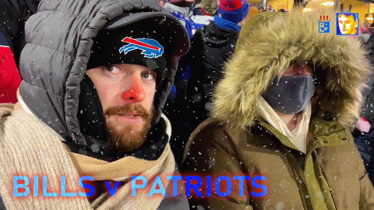 The Coldest Game in NFL History🥶😳 (Bills vs Patriots Playoff Vlog ...