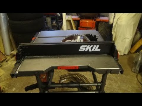 SKIL test bordrundsav. Model 1340. - YouTube