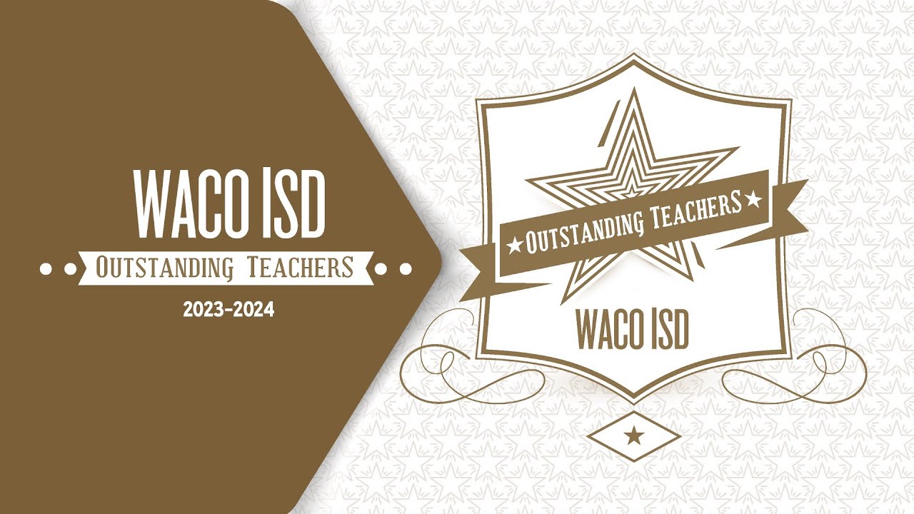 Waco ISD Teachers of the Year 2024 - YouTube