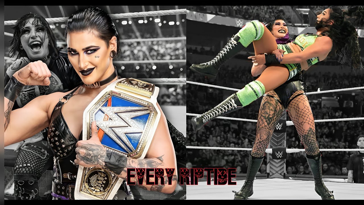 Rhea Ripley “ Riptide Compilation “ || Charlie Compilations - YouTube