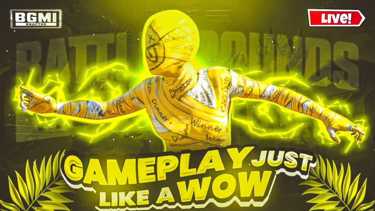 Gameplay Just looking Like A Wow😮🤣 | BGMI LIVE | FAMINO YT - YouTube