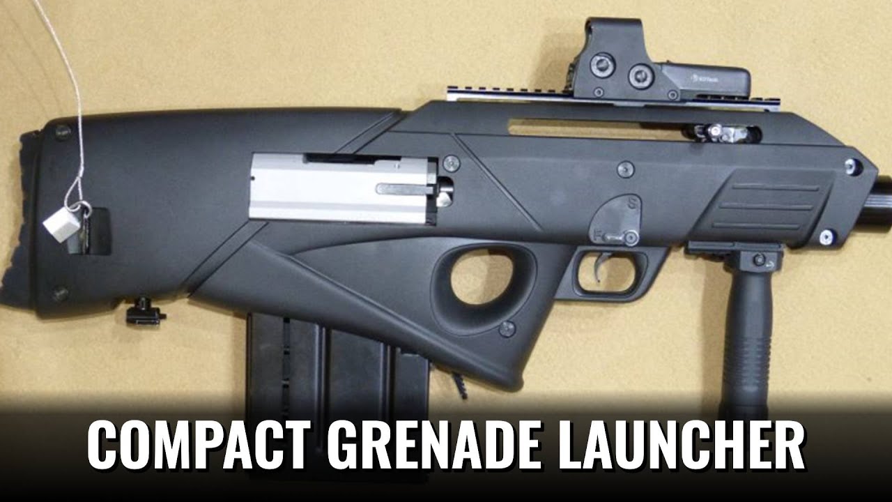 40mm Alsetex Cougar MS: Compact and Powerful Grenade Launcher - YouTube