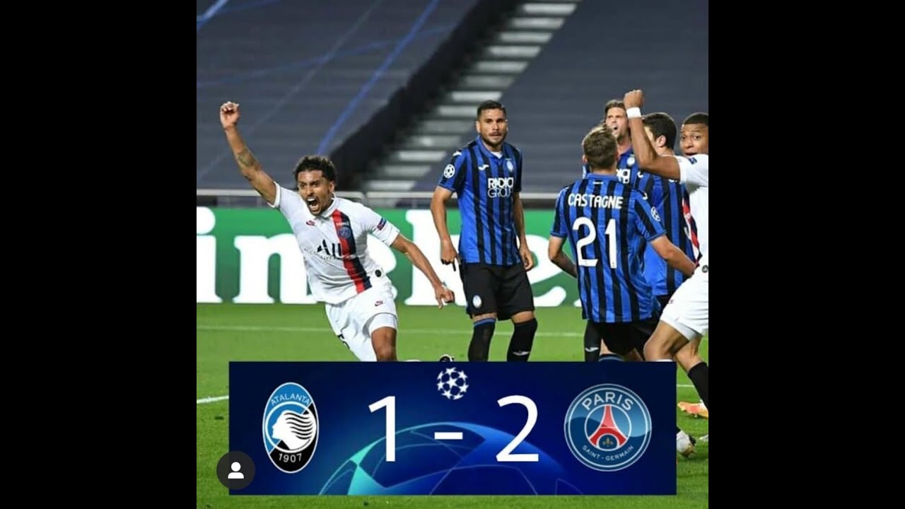Atlanta vs PSG 1-2 (13-8-20) - YouTube