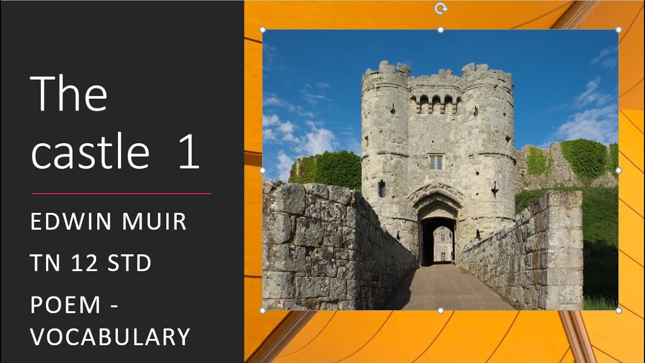 "The Poem Castle by Edwin Muir" - 1 TN 12 STD New Syllabus - Simple ...