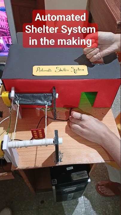 Automatic Shelter Sys by my students #iot #dld #projects #automation #arduino #esp8266 # ...