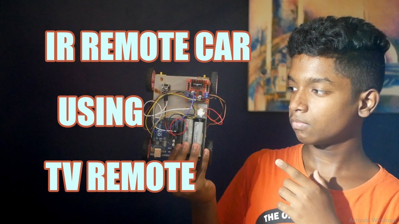 IR REMOTE CONTROL CAR USING TV REMOTE | ARDUINO IR REMOTE CONTROL CAR ...